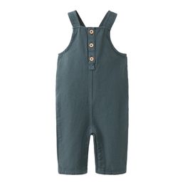 Mango Kids Latzhose 'PAMPLONA' M&auml;dchen Gr&ouml;&szlig;e 68 tanne