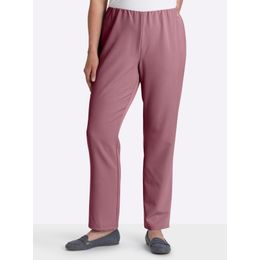 sheego Gro&szlig;e Gr&ouml;&szlig;en Stretch-Hose mit innenliegendem Dehnbund, rosenholz, Gr&ouml;&szlig;e 22 - Damen