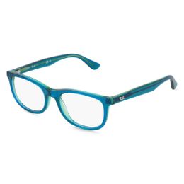 Ray-Ban Junior RY1642 Brille Teenager | Fassung: Vollrand, Panto, Blau Transparent
