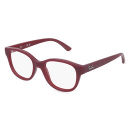 Ray-Ban Junior RY1950 Brille Teenager | Fassung: Vollrand, Quadratisch, Fuchsia Transparent