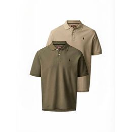 MCS Poloshirt 'MCHurst' Herren Gr&ouml;&szlig;e XL khaki / oliv
