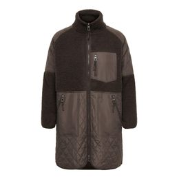 ONLY Carmakoma Between-Seasons Coat 'CAROHIO' female size S Chocolate / Dark brown