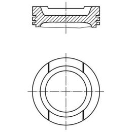 Mahle Kolben 0309201