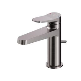 Steinberg Waschtischarmatur Serie 340 3401000 BGM Ausladung 126mm, mit Ablaufgarnitur 1 1/4", brushed gunmetal