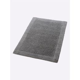 Kleine Wolke Badteppich, anthrazit, Gr&ouml;&szlig;e 70x120 cm - Badematte