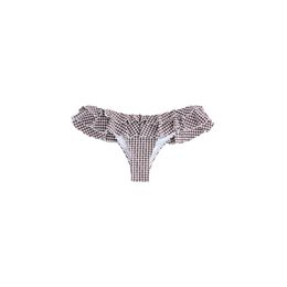 next Bikini Bottoms female size 4XL Brown / White