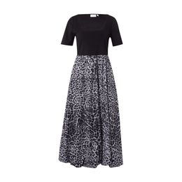 comma, COMMA Dress female size 34 Grey / Black
