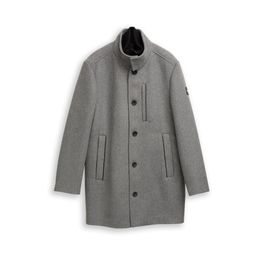 Tom Tailor Between-Seasons Coat male size XXL Grey / Black