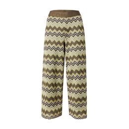 COMMA Pants female size 48 Green / Light green / Black / White