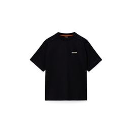 Napapijri T-Shirt Herren Gr&ouml;&szlig;e XL creme / schwarz