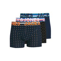Jack & Jones JACK & JONES Boxer shorts 'Henrik' male size XL Blue / Orange / Black / White