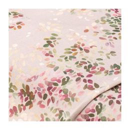 buttinette Baumwoll-Canvas "Bl&auml;tter", taupe-color