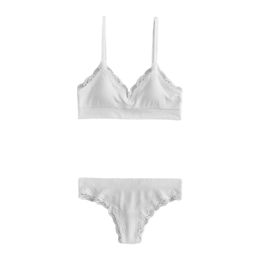next W&auml;sche-Sets Damen Gr&ouml;&szlig;e 110 wei&szlig;