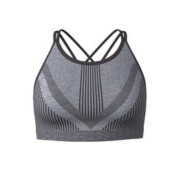 Smartwool Sport-BH 'Intraknit' Damen Gr&ouml;&szlig;e XS grau / schwarz