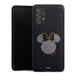 DeinDesign Galaxy A52s 5G Handy Silikon H&uuml;lle Case schwarz Handyh&uuml;lle Minnie Mouse Muster Disney