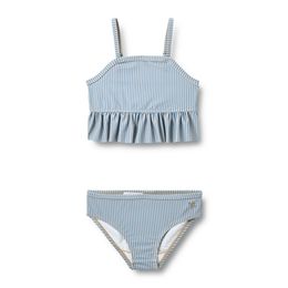 WHEAT Bikini 'L&aelig;rke' M&auml;dchen Gr&ouml;&szlig;e 140 kitt / azur