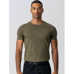TEESHOPPEN Button Up Shirt ' Muscle T ' male size L Green