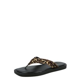 Copenhagen Studios T-Bar Sandals '791' female size 40 Brown / Brocade / Black