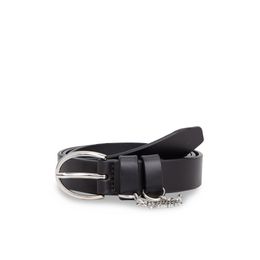 Tommy Jeans G&uuml;rtel 'Logo Plaque' Damen Gr&ouml;&szlig;e 85 schwarz