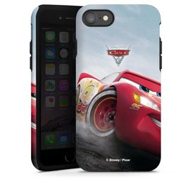 DeinDesign iPhone SE (2020) Handy Panzer Handyh&uuml;lle robuste Outdoor H&uuml;lle Schutzh&uuml;lle matt Lightning Mcqueen 95 Official Licensed Product Cars Tough Case