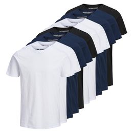 Jack & Jones JACK & JONES Shirt male size XL Dark blue / Black / White