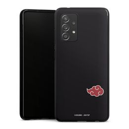 DeinDesign Galaxy A52s 5G Handy Silikon H&uuml;lle Case schwarz Handyh&uuml;lle Naruto Shippuden Akatsuki Official Licensed Product