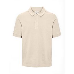 KAPPA Polo shirt ' KMLogo Izzy ' Herren Gr&ouml;&szlig;e XXXL beige
