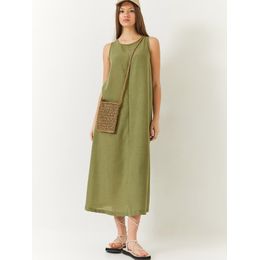 Bianco Lucci Kleid Damen Gr&ouml;&szlig;e 40 oliv