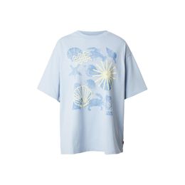 Levi's Levi's T-Shirt 'Grph Short Stack Tee' Damen Gr&ouml;&szlig;e XS saphir / hellblau / hellgelb
