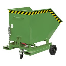 Bauer S&uuml;dlohn Sp&auml;ne-Kastenwagen SKW-ET 400, lackiert, Resedagr&uuml;n (4438-41-0000-6011)