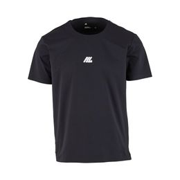 Another Cotton Lab T-Shirt 'Laser Cut' Herren Gr&ouml;&szlig;e S schwarz / wei&szlig;