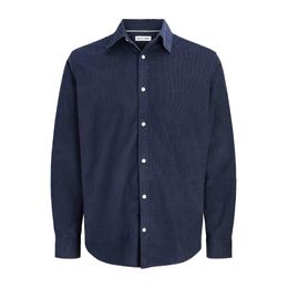 Jack & Jones JACK & JONES Button Up Shirt 'JJEFIELD' male size S Dark blue