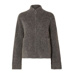 Selected Strickjacke 'SIA RAS' Damen Gr&ouml;&szlig;e XXL grau / graumeliert