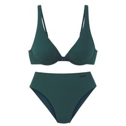 ELBSAND B&uuml;gel-Bikini Bikini Set Damen - Gr&ouml;&szlig;e 38 / B - gr&uuml;n