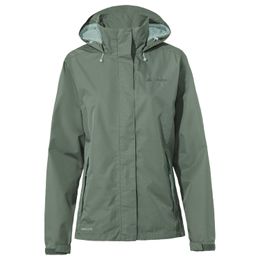 Vaude Escape Light Regenjacke Damen - Gr&ouml;&szlig;e 50 - gr&uuml;n
