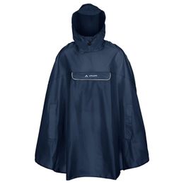 Vaude Valdipino Poncho - Gr&ouml;&szlig;e M - blau