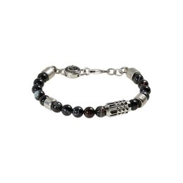 Diesel Armband Herren Gr&ouml;&szlig;e One Size schwarz / silber