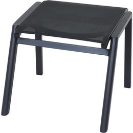 siena GARDEN Gartenhocker 'Bologna' stapelbar Aluminium anthrazit 53 x 45 x 50 cm