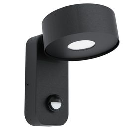 Eglo LED-Au&szlig;enwandleuchte 'Palosco' mit Bewegungssensor 4,9 W 360 lm warmwei&szlig; IP 44 15,5 x 11,5 x 17 cm
