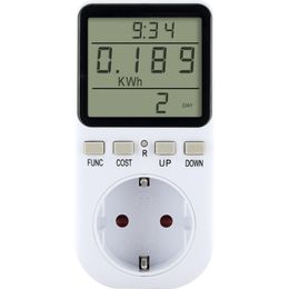 Schwaiger Energiemessger&auml;t 'SOEM0200' mit Display wei&szlig;