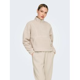 Only Play Sportpullover 'ONPMON' Damen Gr&ouml;&szlig;e L beige