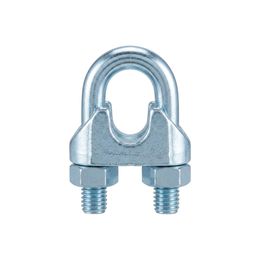 DIN 741 Drahtseilklemme Stahl 11 mm / M 8 7/16 galv. verzinkt ; Industrial Quality Supplies (007410100110000)