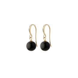 Pilgrim Ohrringe 'Goldie' Damen Gr&ouml;&szlig;e One Size gold / schwarz