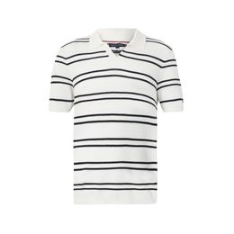 Tommy Hilfiger Poloshirt Damen Gr&ouml;&szlig;e XXXL schwarz / offwhite