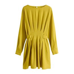next Kleid Damen Gr&ouml;&szlig;e 42 limone Sommerkleid