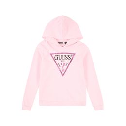 Guess Sweatshirt M&auml;dchen Gr&ouml;&szlig;e 128 rosa / dunkelpink / schwarz