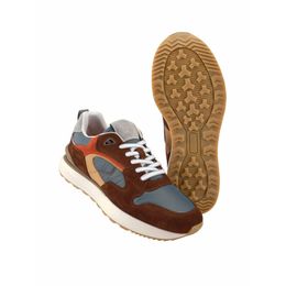 Mey & Edlich Mey & Edlich Herren Weltversch&ouml;nerer-Sneaker Braun Obermaterial: 50 % Leder, 50 % Textil