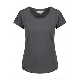 alife and kickin Alife & Kickin T-Shirt 'EiraAK P' Damen Gr&ouml;&szlig;e XS anthrazit / dunkelpink