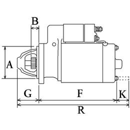 HC-CARGO Starter f032114177 f&uuml;r KARMANN VW