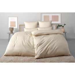 Bettw&auml;sche OTTO HOMEbeige, Satin, Obermaterial: 100% Baumwolle, Bettw&auml;sche, "Luisa", 4 Qualit&auml;ten f&uuml;r dein perfektes Schlafgef&uuml;hl (von Komfort bis